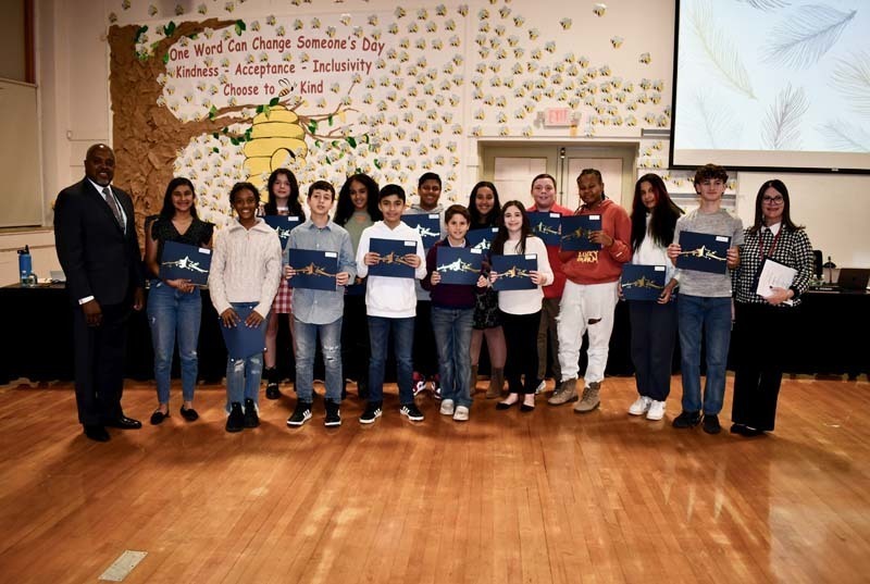 East Meadow’s Board of Education Honors Its Terrific Kids | Woodland Middle